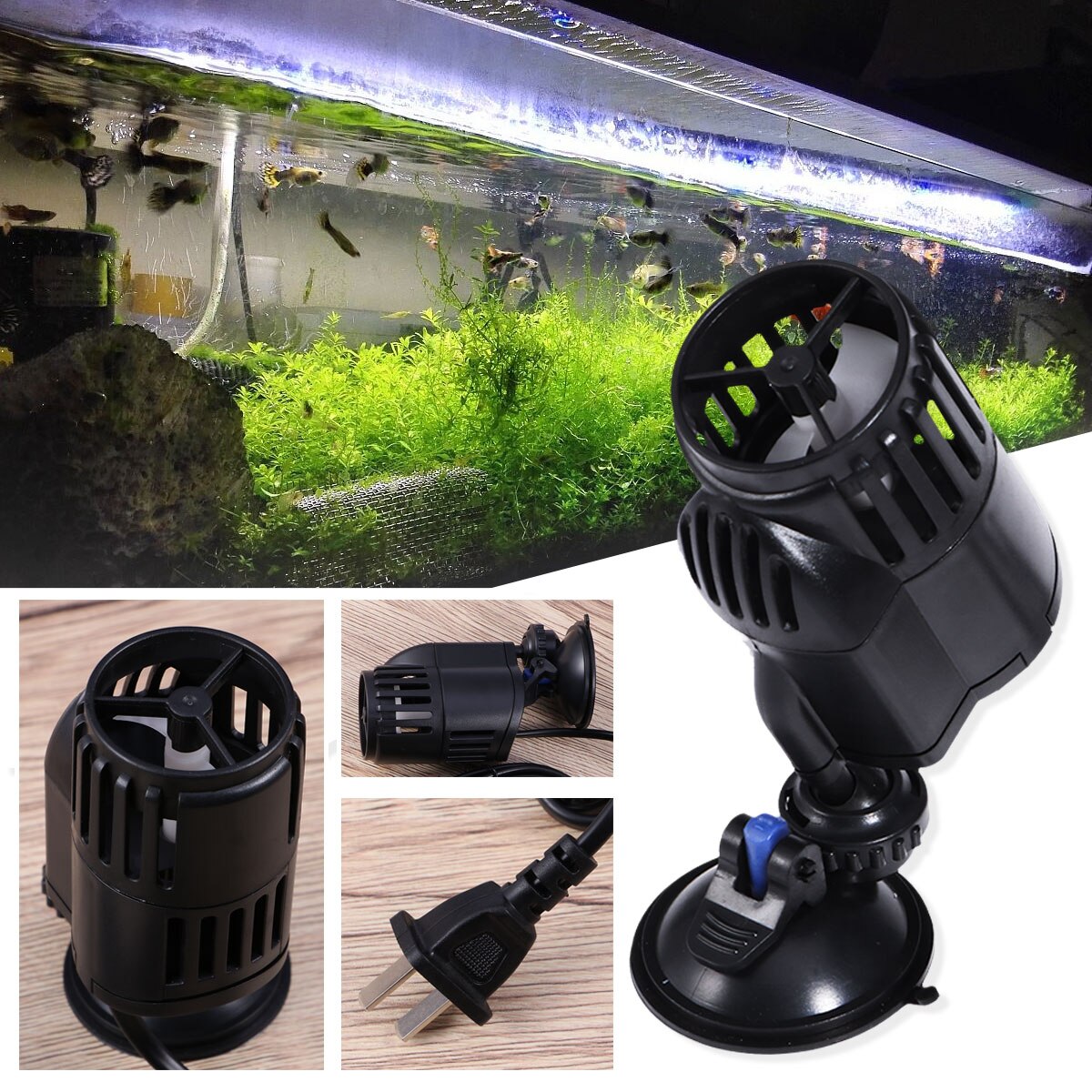 Wave Maker Aquarium Circulation Pump With Suction ... – Grandado