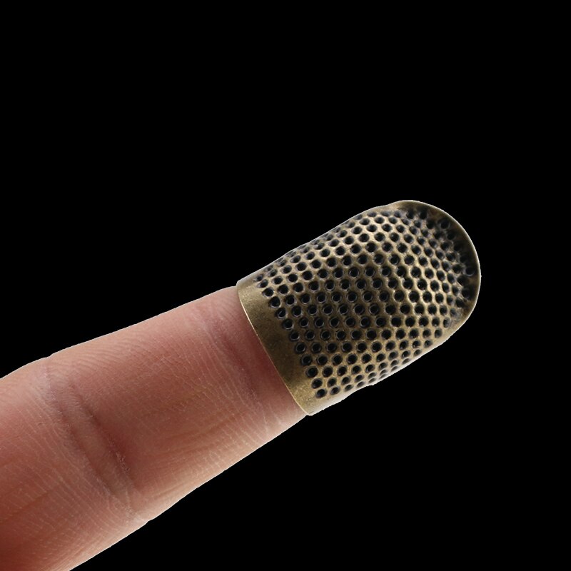 1 pcs. Old retro finger guard thimble ring manual ... – Vicedeal