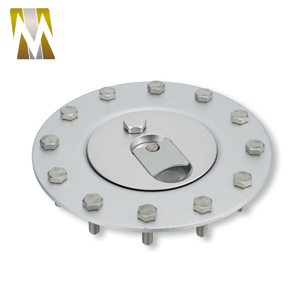 Silver Aluminum Billet Fuel Cell Fuel Surge Tank C... – Vicedeal