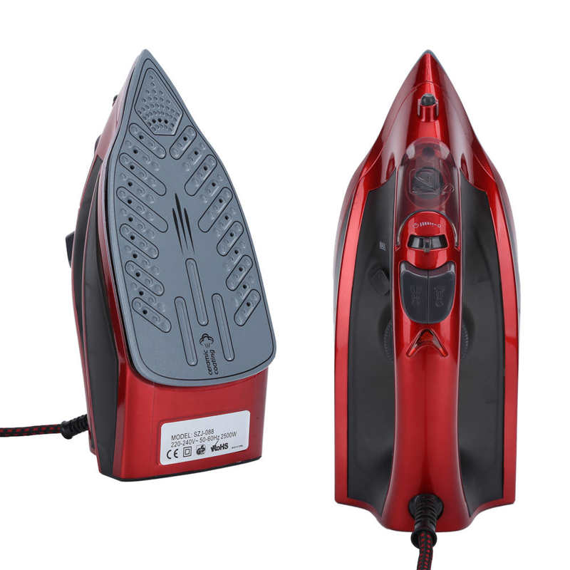 2500W 350ml Electric Steam Iron Portable Handheld ... – Grandado