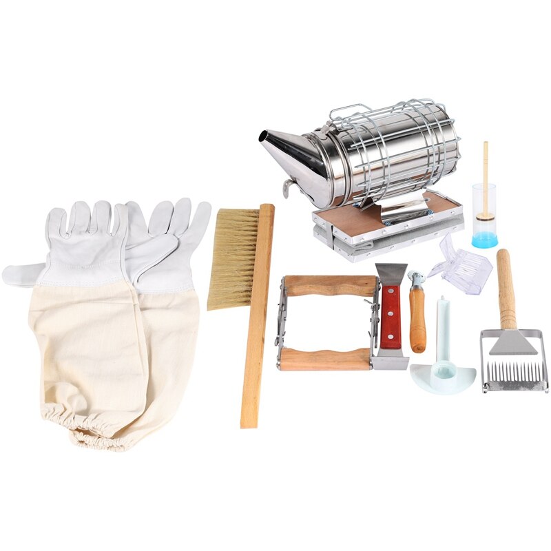 Beekeeping Honey Tool Kit Beekeeping Starter Kit S... – Vicedeal Beekeeping Honey Tool Kit Beekeeping Starter Kit S... – Vicedeal