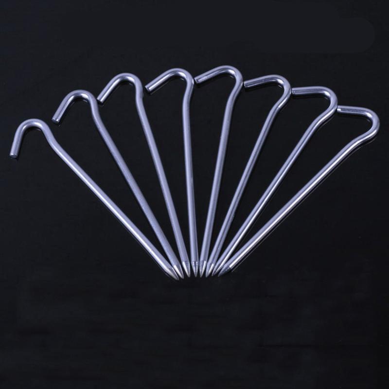 8 st markpinnar aluminiumlegering pinnar med krok ... – Grandado