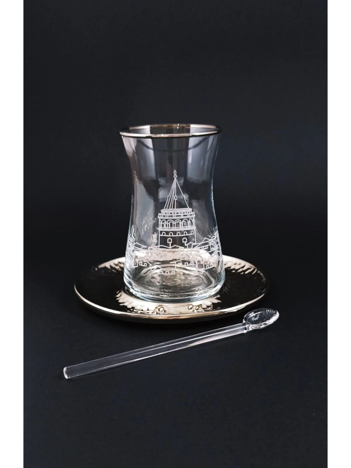 Turco copo de chá galata torre temático 18 peça tu... – Grandado