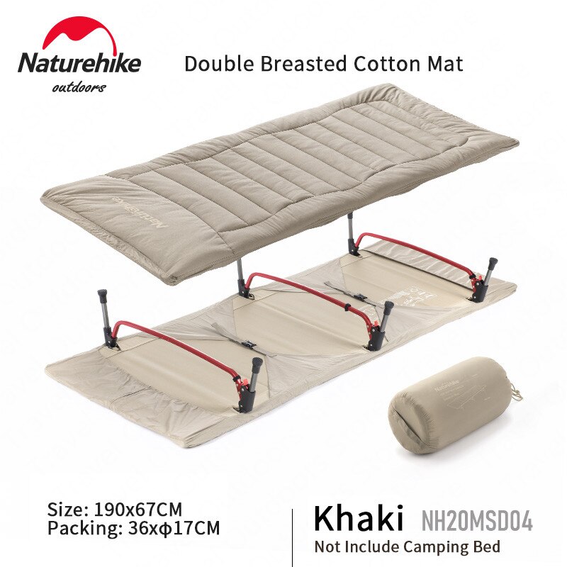 Naturehike Katoen Camping Bed Mat Ultralight Vouwe... – Vicedeal