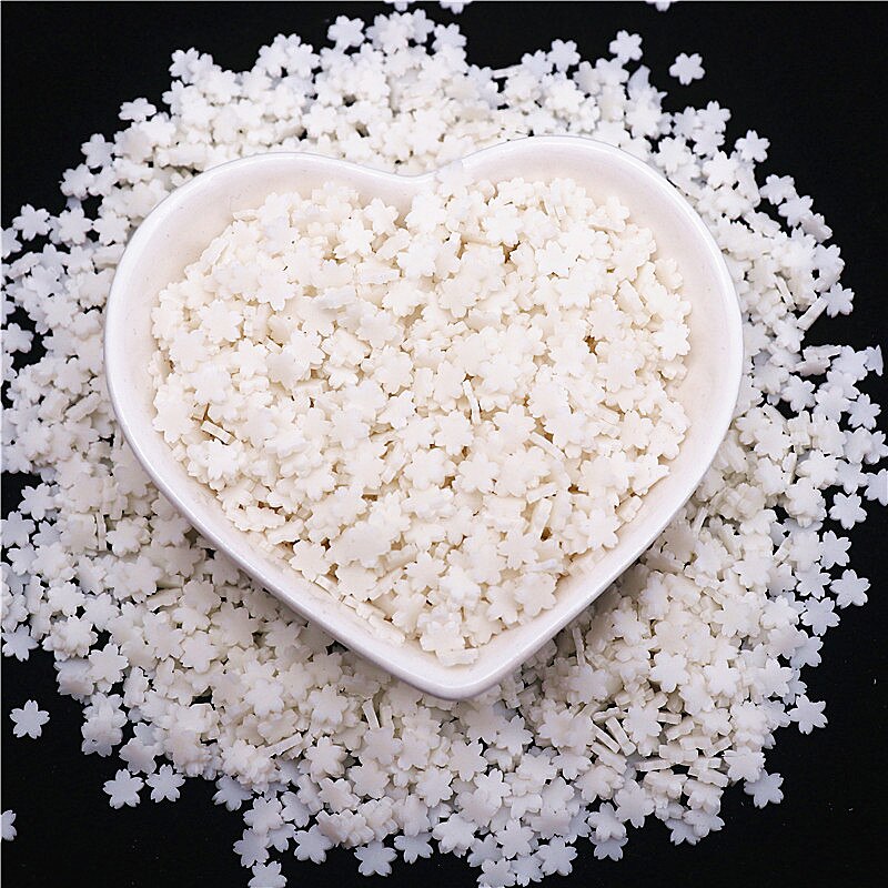 Luminous Cherry Blossoms Polymer Clay Sprinkles Ni... – Grandado