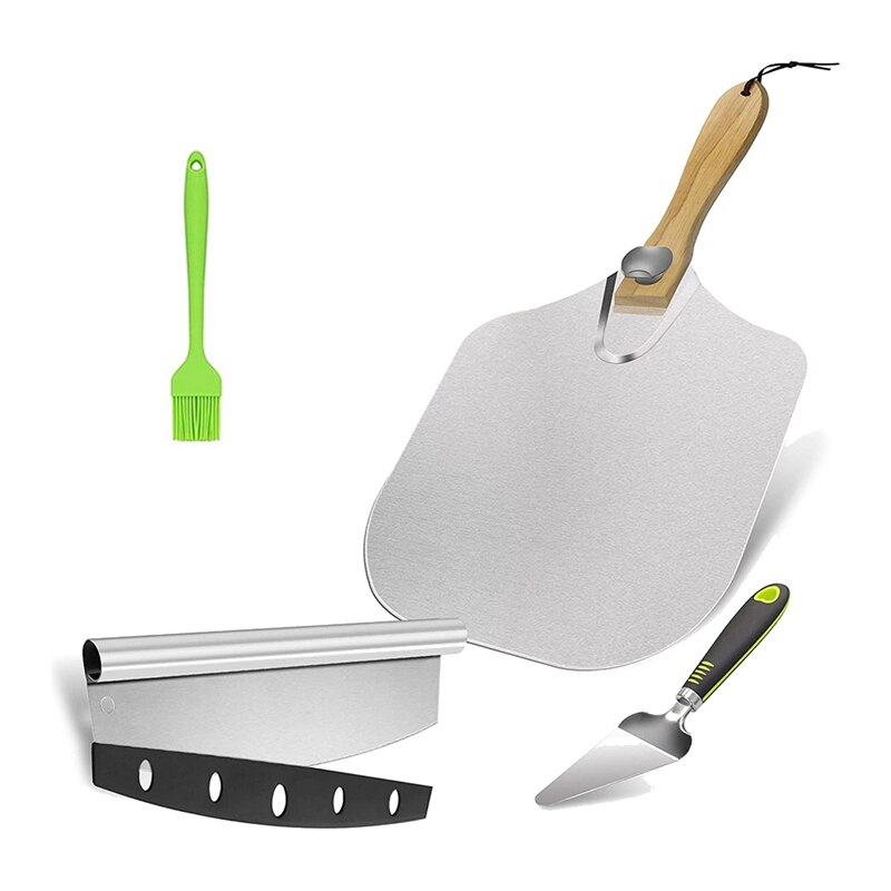 Practical Pizza Peel Tools Set, Pizza Cutter and P... – Grandado