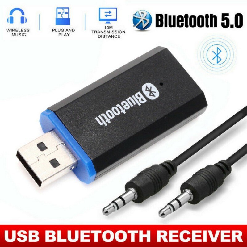 USB Bluetooth 5,0 receptor 3,5mm Puerto adaptador ... – Grandado