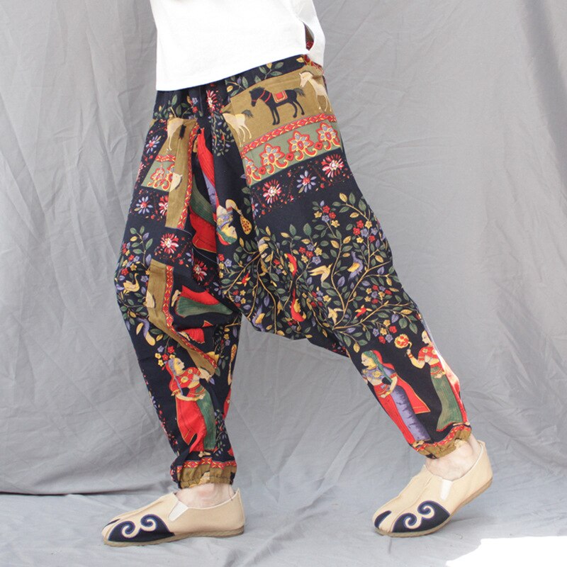 Harem Pants For Men Japanese Style Clothing Loose ... – Grandado