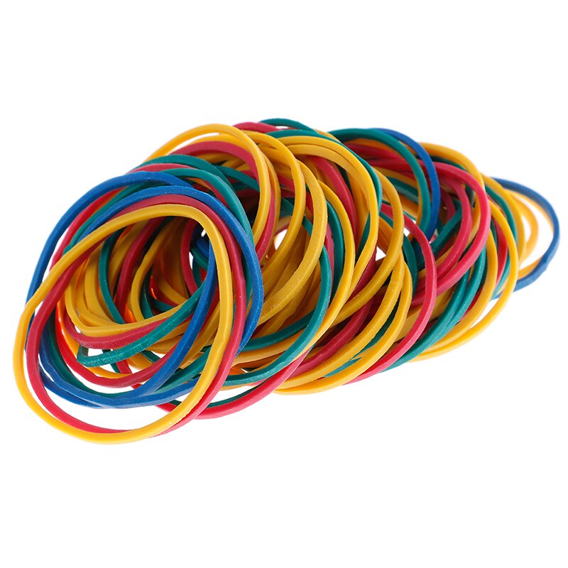100pcs Elastic Assorted Braiding Bands magic trick... – Grandado