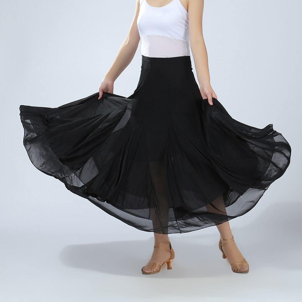 Women Modern Waltz Tango Smooth Mesh Ballroom Danc... – Grandado