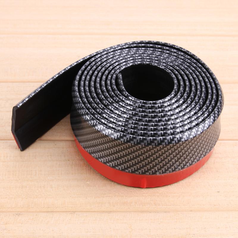 2.5M Car Bumper Lip Stickers Carbon Fiber Car Fron... – Grandado