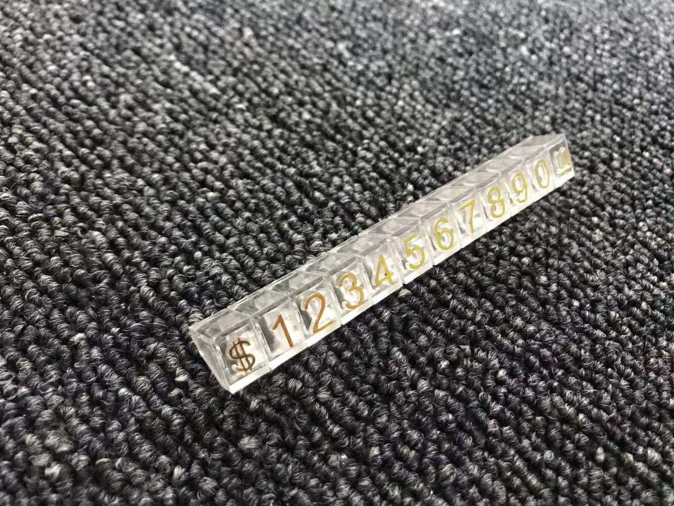 Shelftop Tags Cube Tagy Nummer Prijzen Label Voor ... – Vicedeal