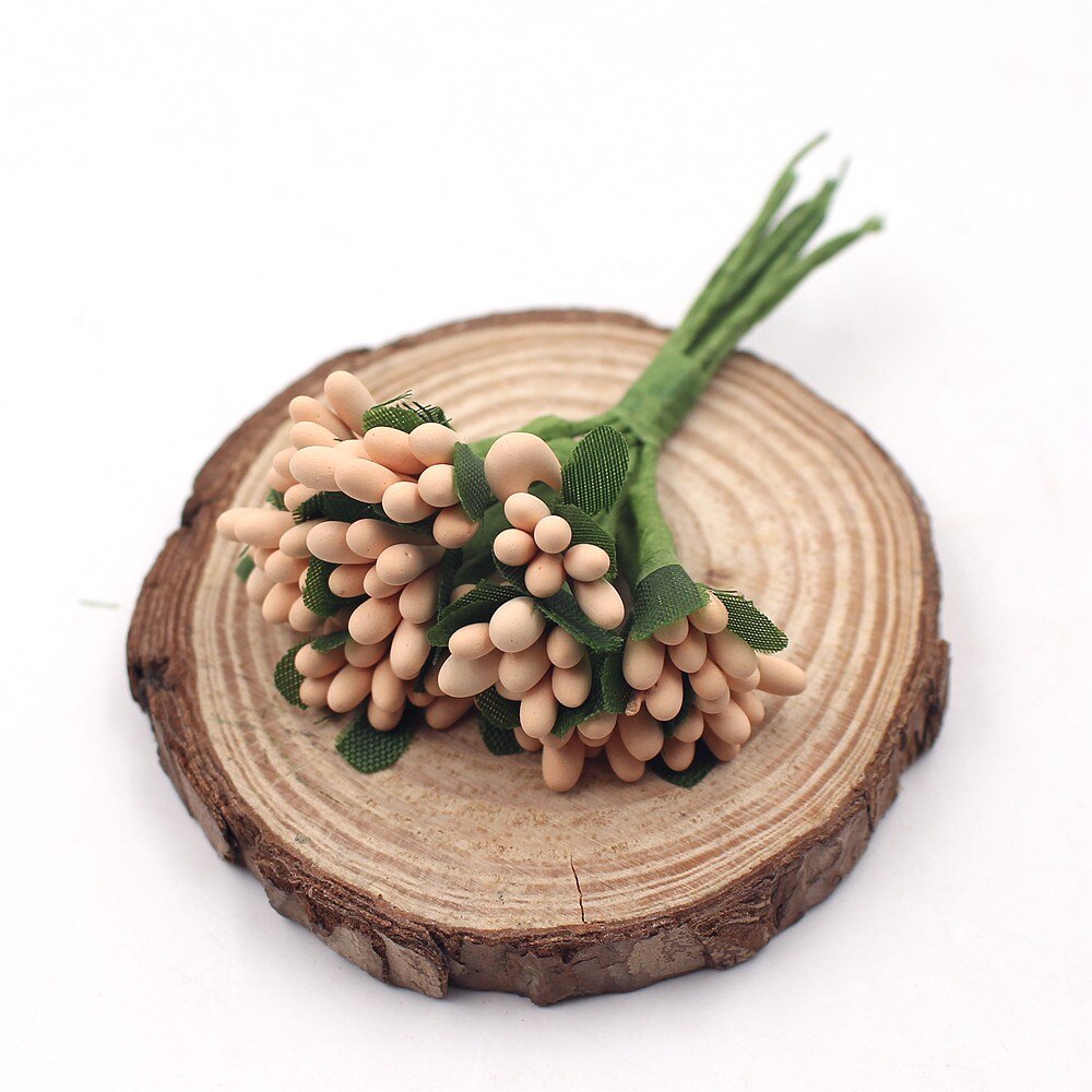 12pcs Mini Leek Stamen Handmade Artificial Flowers... – Vicedeal