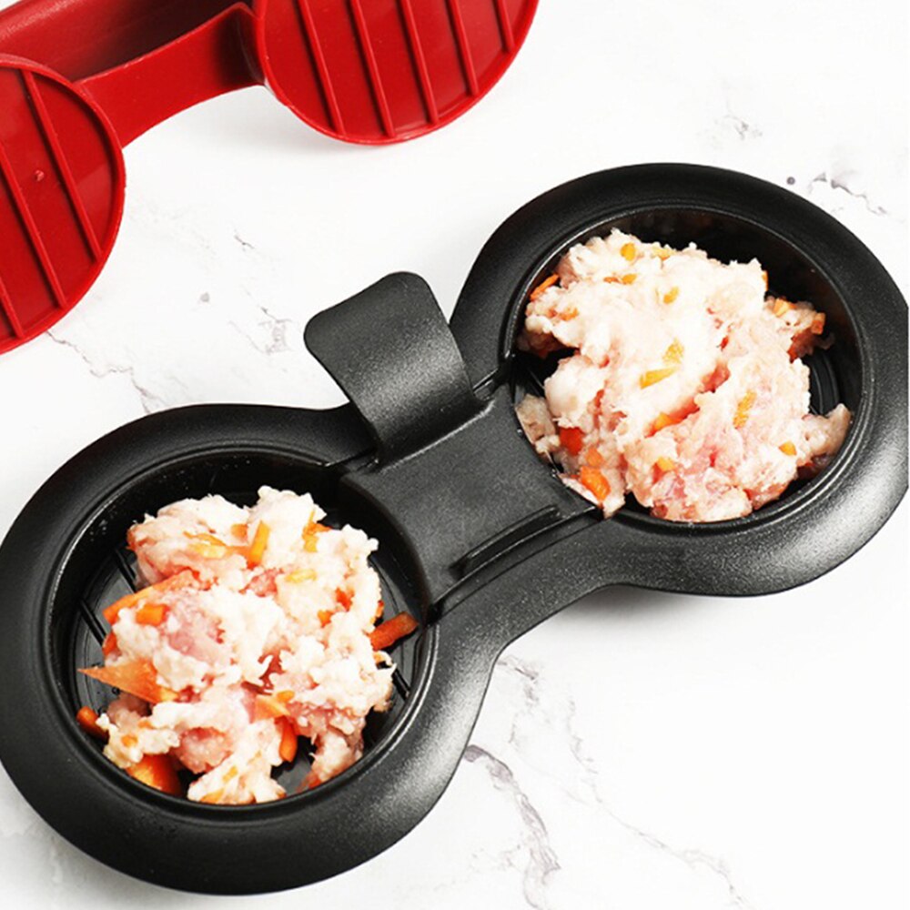 Double Hole Meat Tools Non-Stick Chef Cutlets Hamb... – Grandado