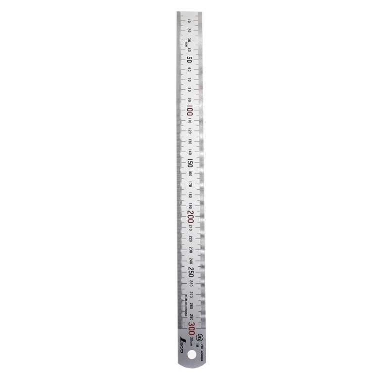 SHINWA Magnetic Stainless Steel Metal Ruler Metric... – Grandado