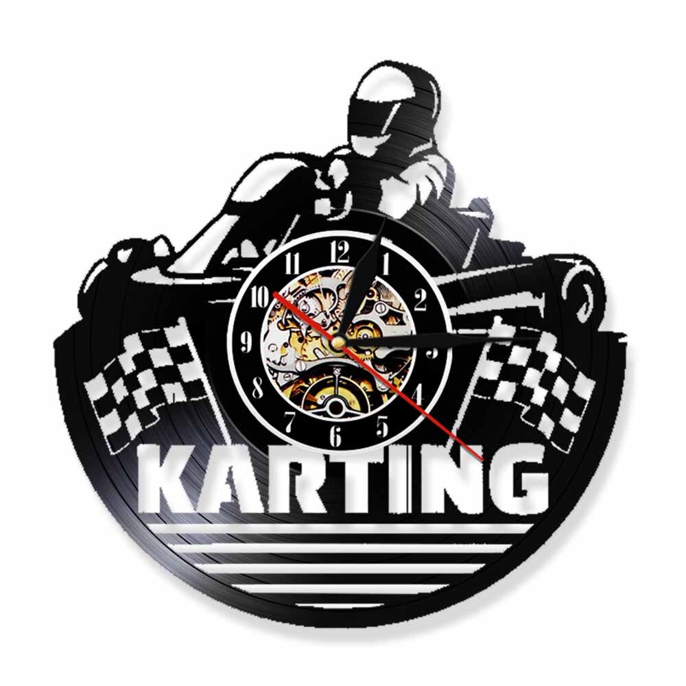 Go Kart LED Wall Clock Modern Karting Decor Sport ... – Grandado