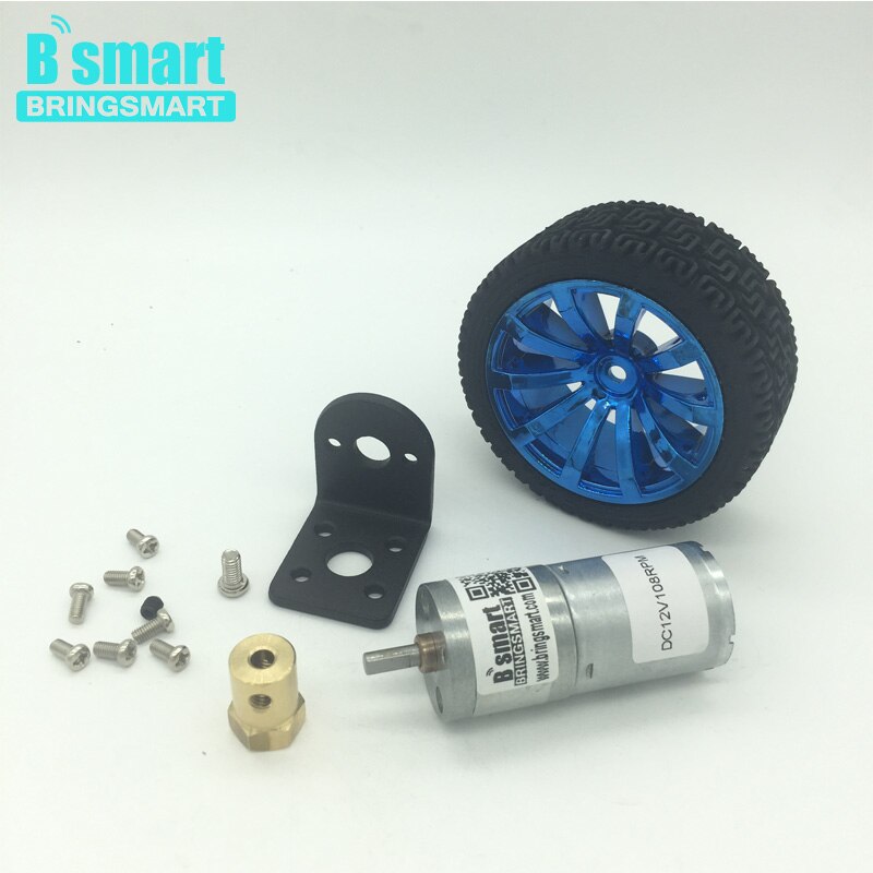 Gear Motor 12 V DC Motor Met Montagebeugel, Motor ... – Vicedeal