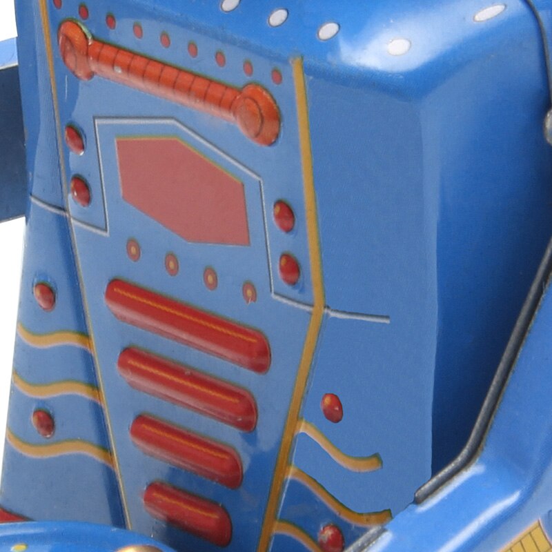 Retro Clockwork Wind Up Metal Walking Robot Toy Vi... – Grandado
