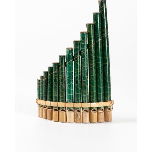 Dünyadan Wood Bamboo Pan Flute Authentic Instrumen... – Grandado