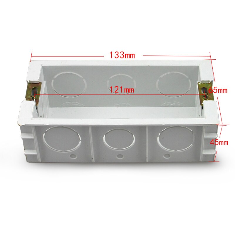 86X86 Pvc Junction Box Wall Mount Cassette Voor Sc... – Grandado