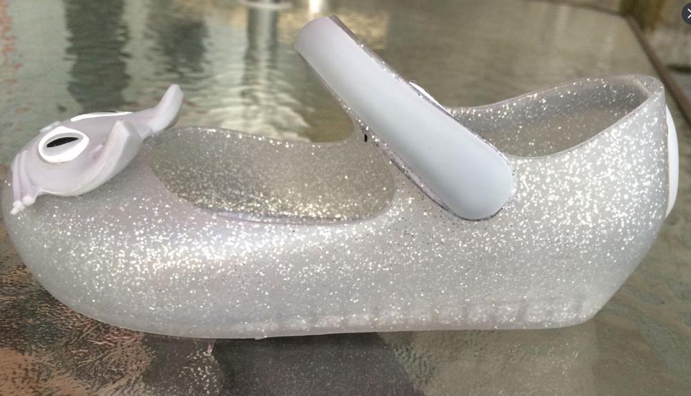 Mini SED Girl Shoes Cat Baby Jelly Shoes Sew Plain... – Grandado