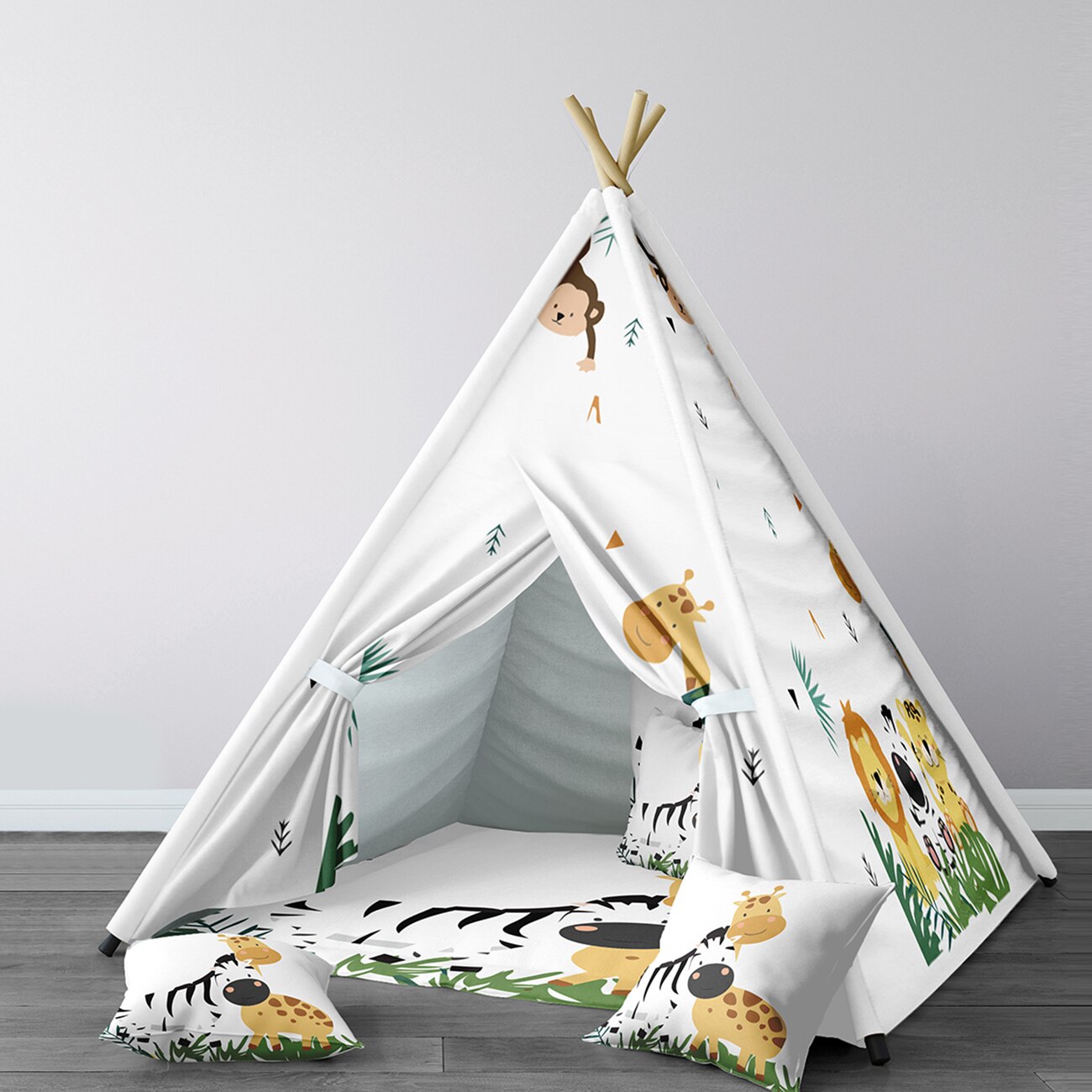 Play Tent for Kids Wigwam Portable Indoor Playgrou... – Grandado