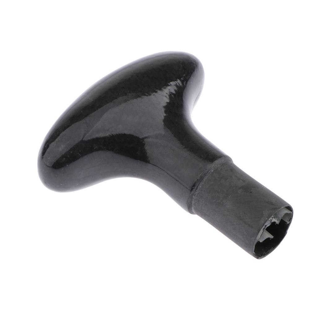 Carbon fiber palm grip canoe paddle T handle kayak... – Grandado