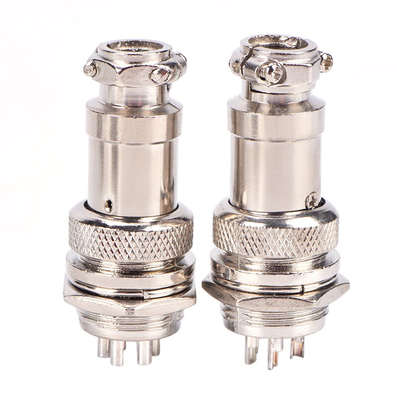 M16 16mm 5 Pin Screw Type Electrical Aviation Plug... – Grandado