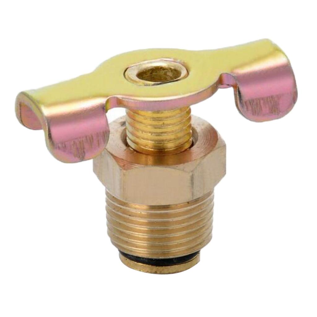 NPT 3/8' Solid Brass Drain Valve Compressor Air Ta... – Grandado