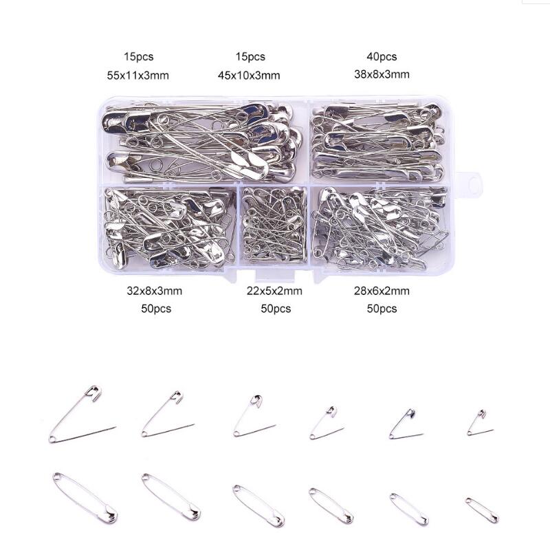 220 Pcs/ Boxed Portable Multiple Models Safety Pin... – Grandado