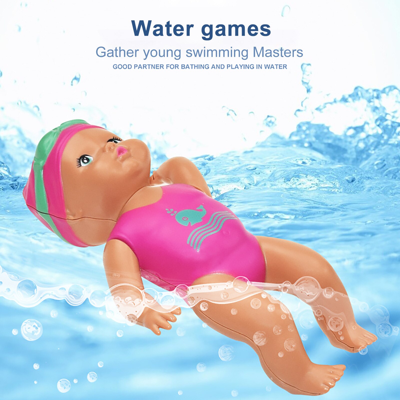 Baby Water Fun Swimming Doll Waterproof Education ... – Vicedeal
