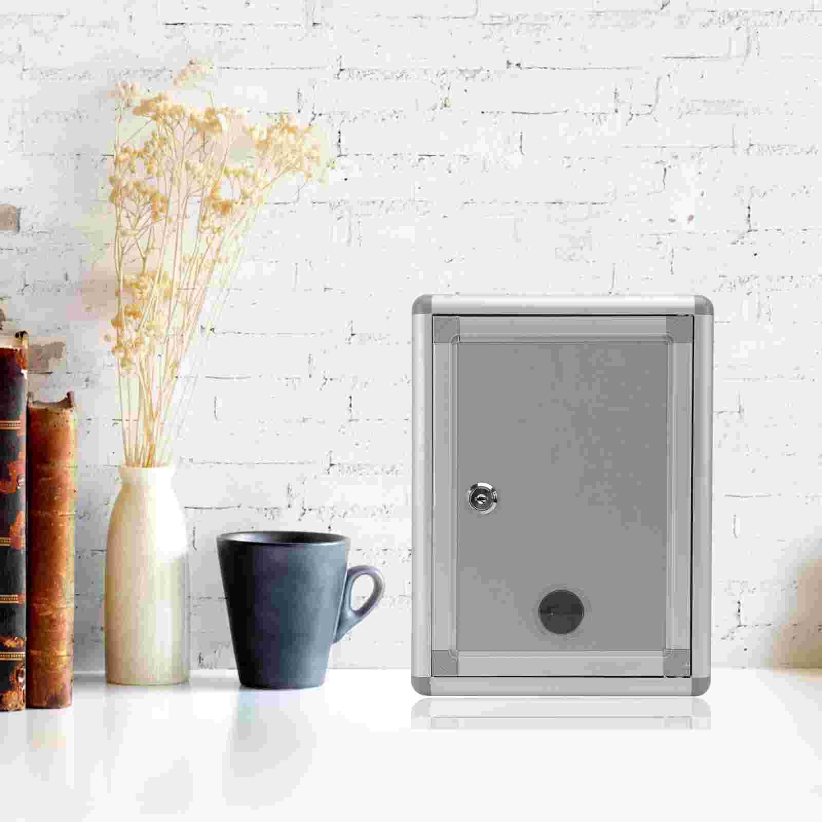 1 pcs Suggestion Box Wall Hanging Mailbox Alloy Sm... – Vicedeal 1 pcs Suggestion Box Wall Hanging Mailbox Alloy Sm... – Vicedeal