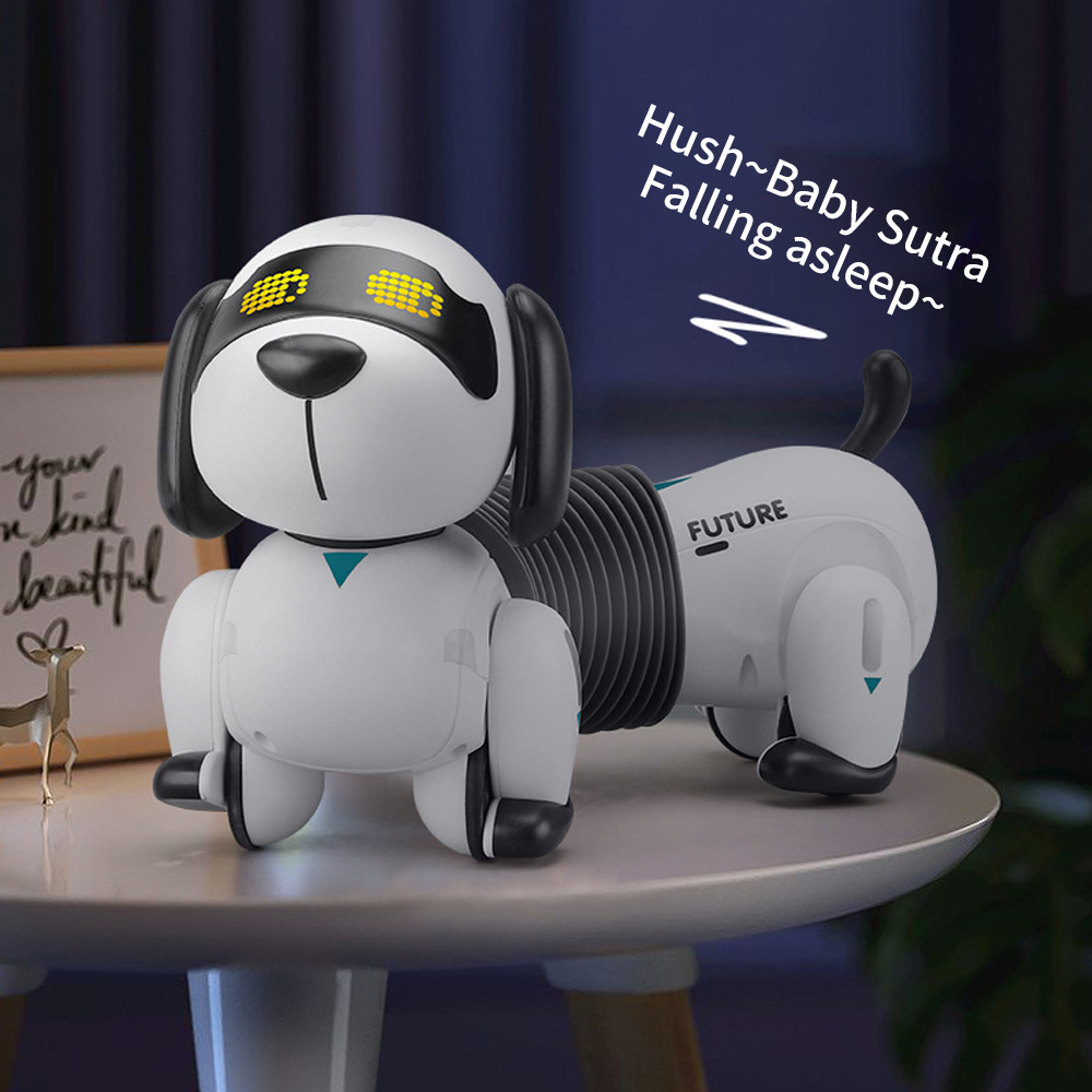 Robot perro interactivo RC Animal electrónico Prog... – Grandado