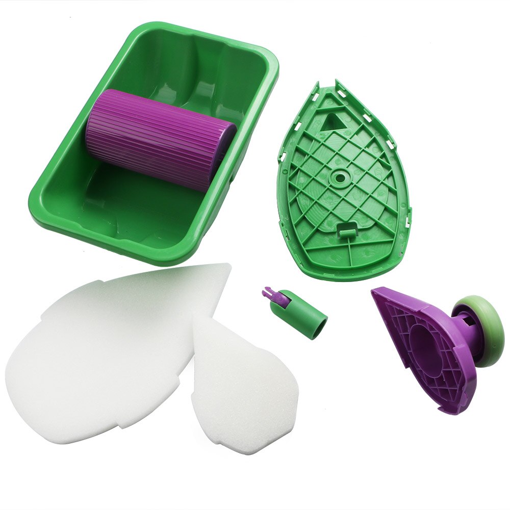 DIY Multifunction Triangle Paint Roller Tray Spong... – Vicedeal