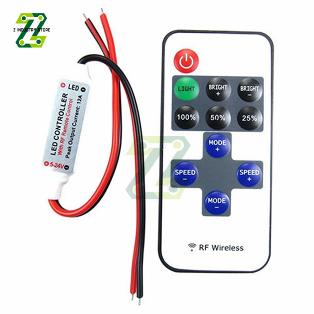 1Set 12V RF Mini Wireless Controller Switch LED Di... – Grandado