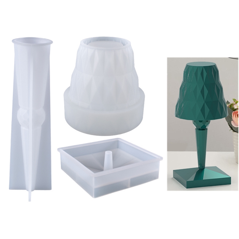 Crystal Diamond Table Lamp Clay Silicone Mold DIY ... – Vicedeal