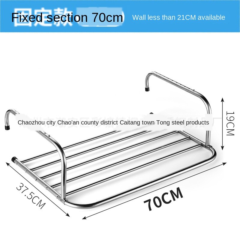 Clothes drying rack folding balcony indoor househo... – Grandado