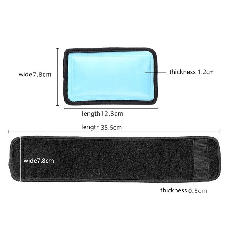 Reusable Ice Pack For Injuries Gel Strap Wrap Hand... – Grandado