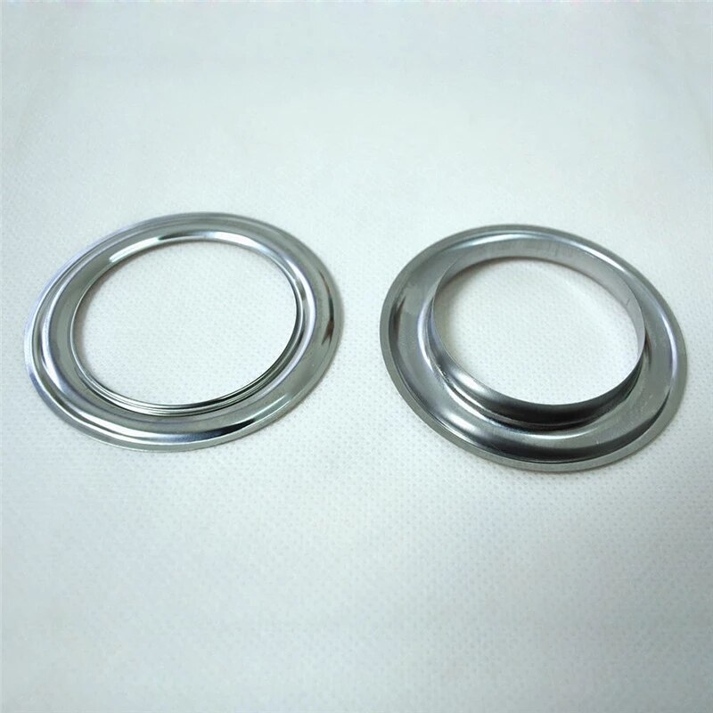 Silvery Metal Rings For Curtain Header Top Hanging... – Grandado