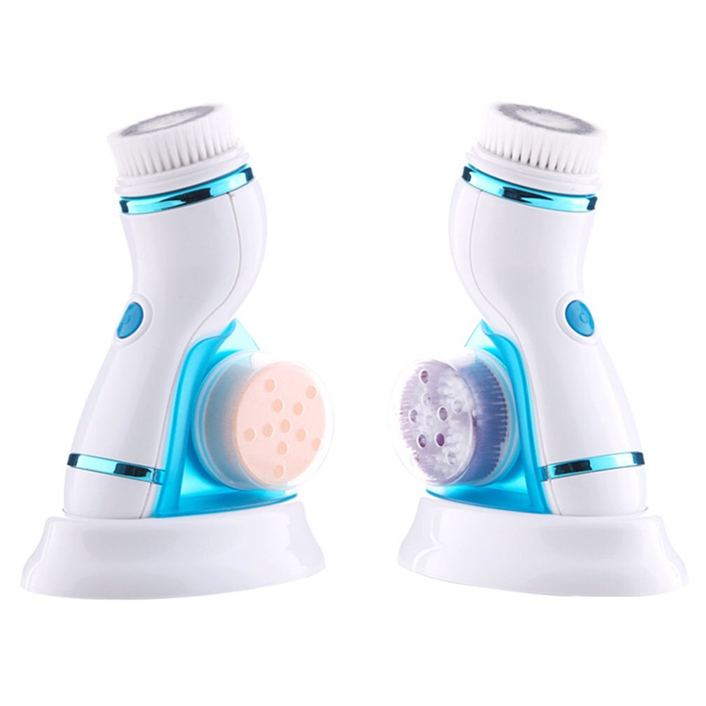 Four-In-One Battery Facial Cleanser Electric Face ... – Vicedeal