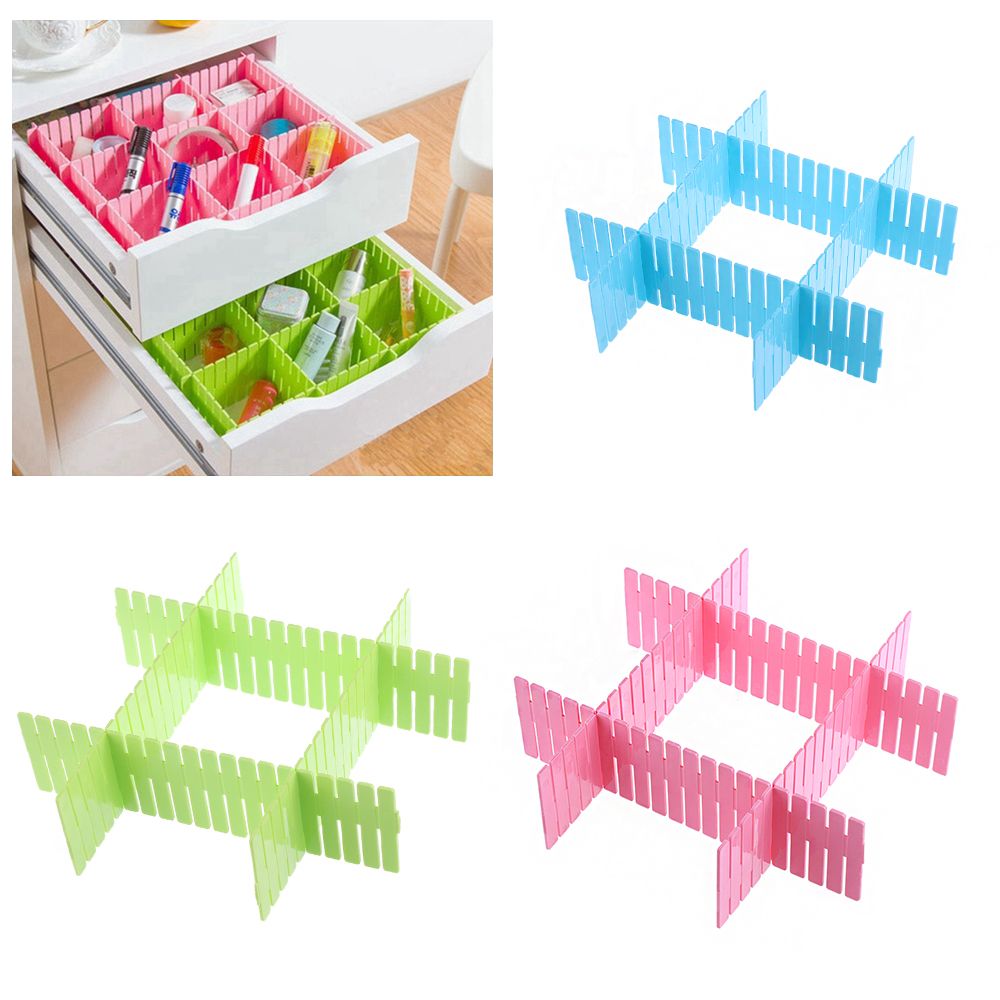 4PCS Grid Drawer Divider Household Necessities Sto... – Grandado