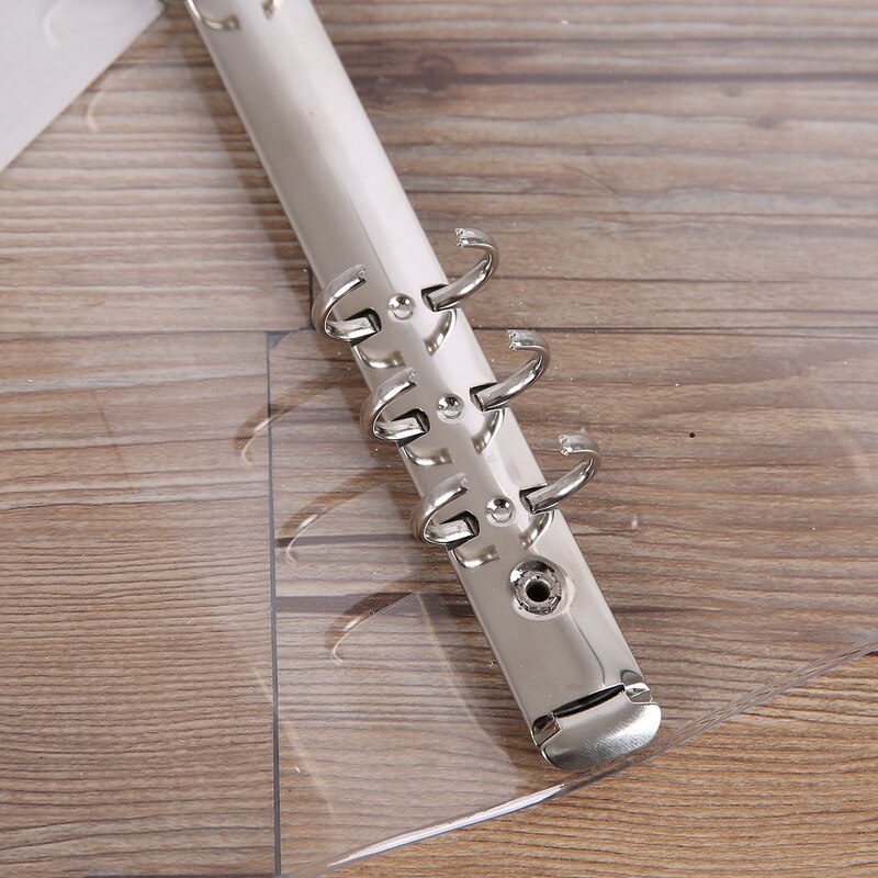 A5/A6/A7 Transparent Color Plastic Clip File Folde... – Grandado