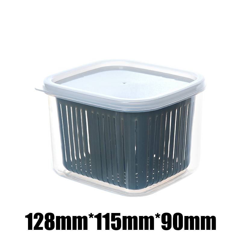 Divided Green Onion Storage Box Kitchen Refrigerat... – Grandado