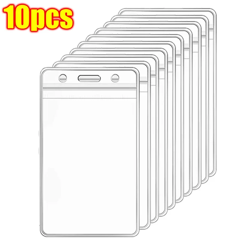 1-20Pack Waterproof Transparent Card Holder Case B... – Vicedeal