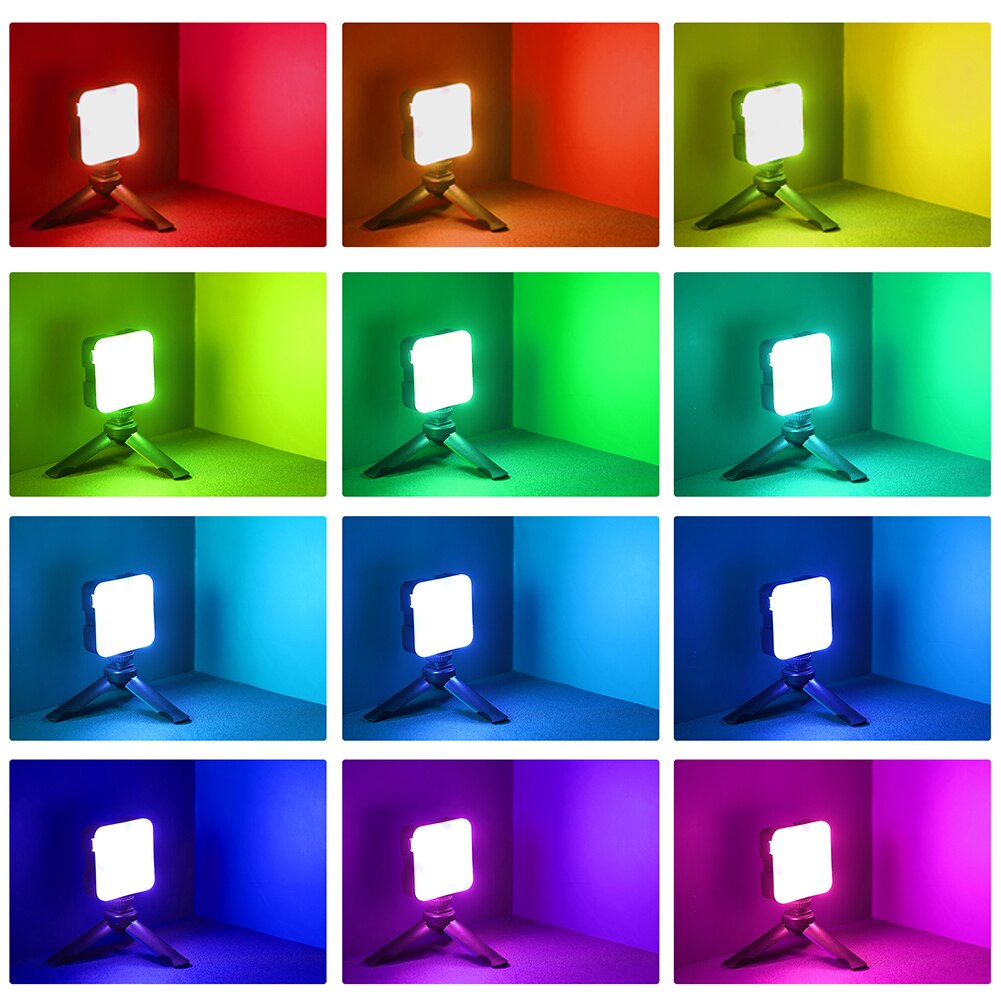Mini Op Camera Rgb Led Foto Video Light Met Softbo... – Vicedeal