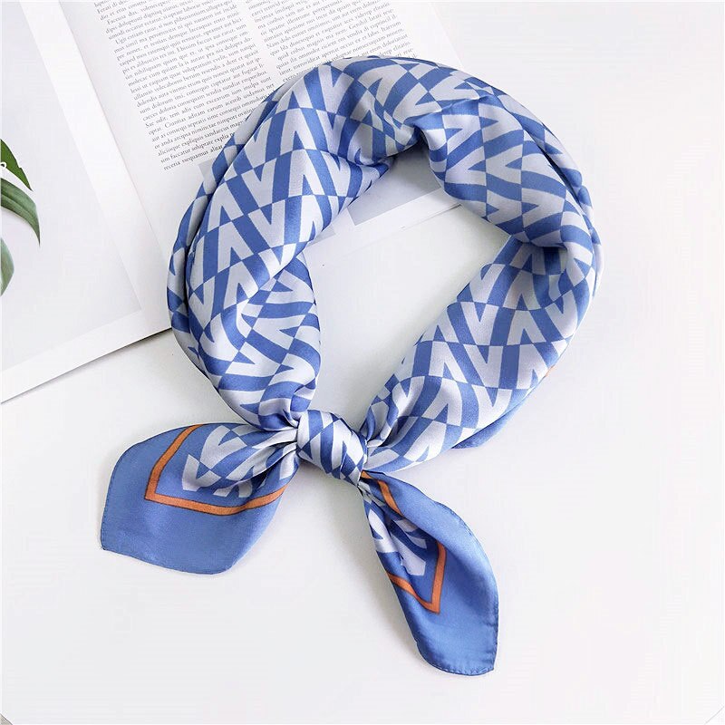70*70cm Capital V Women Head Scarf Neckerchief Squ... – Vicedeal