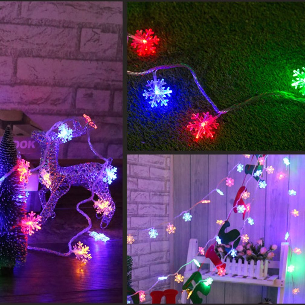 Christmas Party Waterdichte Led 6M Snowflake Light... – Grandado