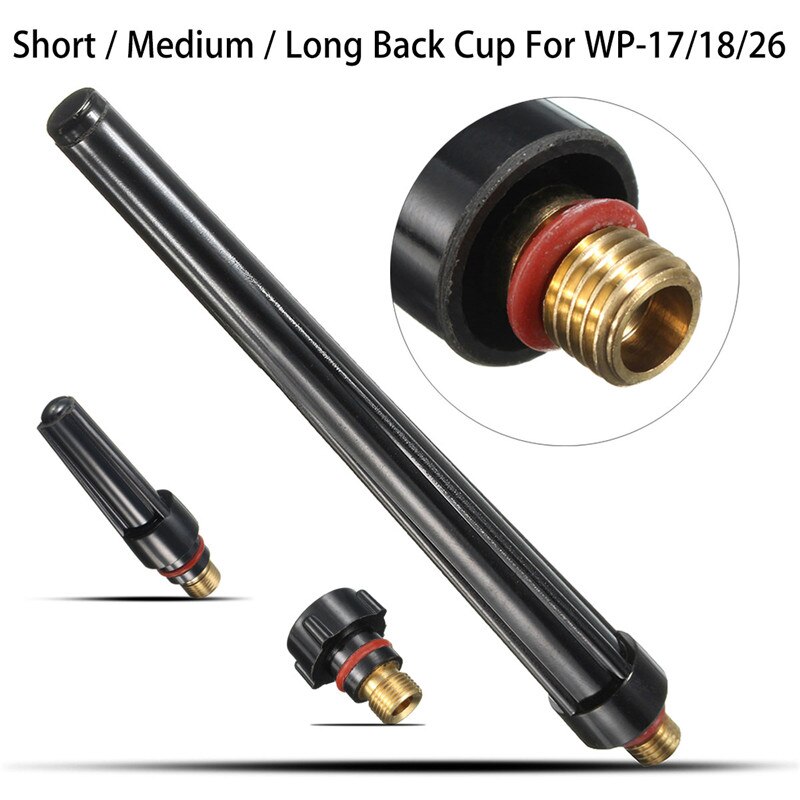 Short Medium Long Back Cup Kit For TIG Welding Tor... – Grandado