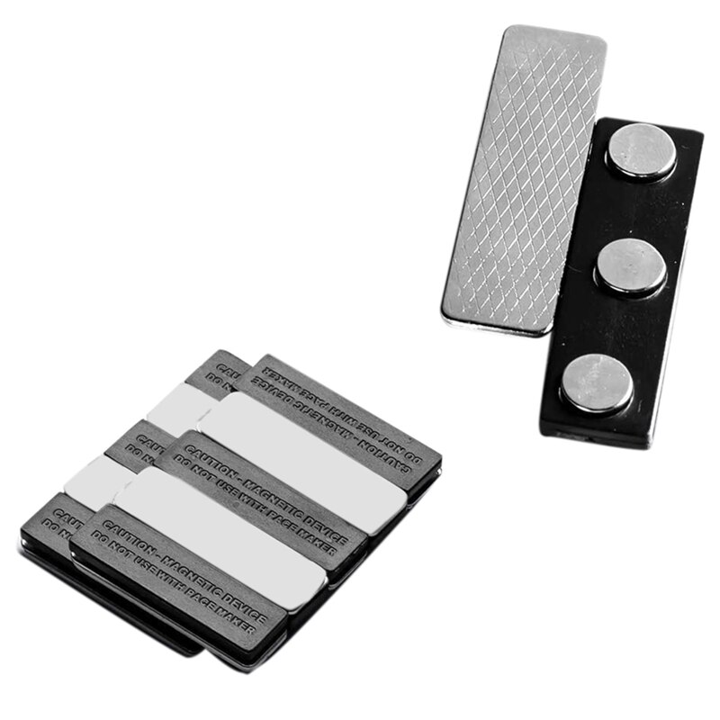 Magnetic Name Tags Kit Acrylic Name Badge Holders ... – Grandado