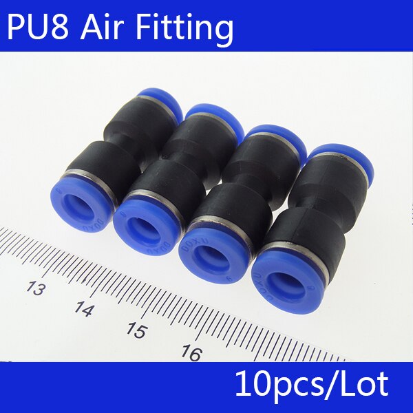PU8 10 Stuks Air Pneumatische 8Mm Tot 8Mm Straight... – Vicedeal